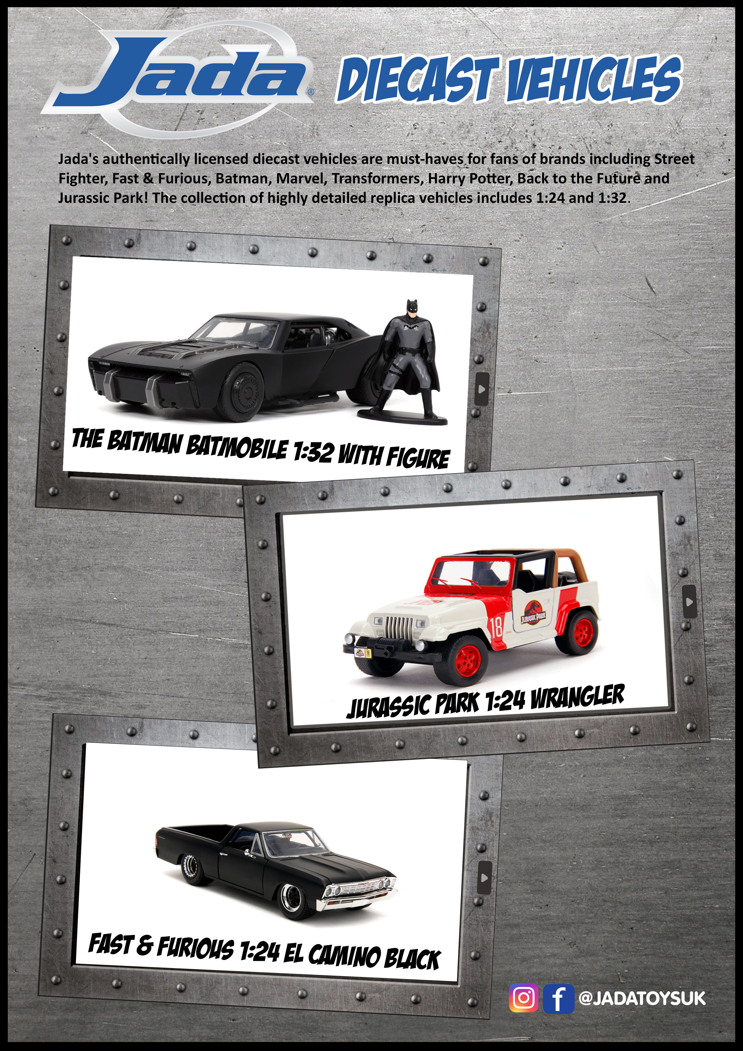 Sign up to receive the latest Jada news!